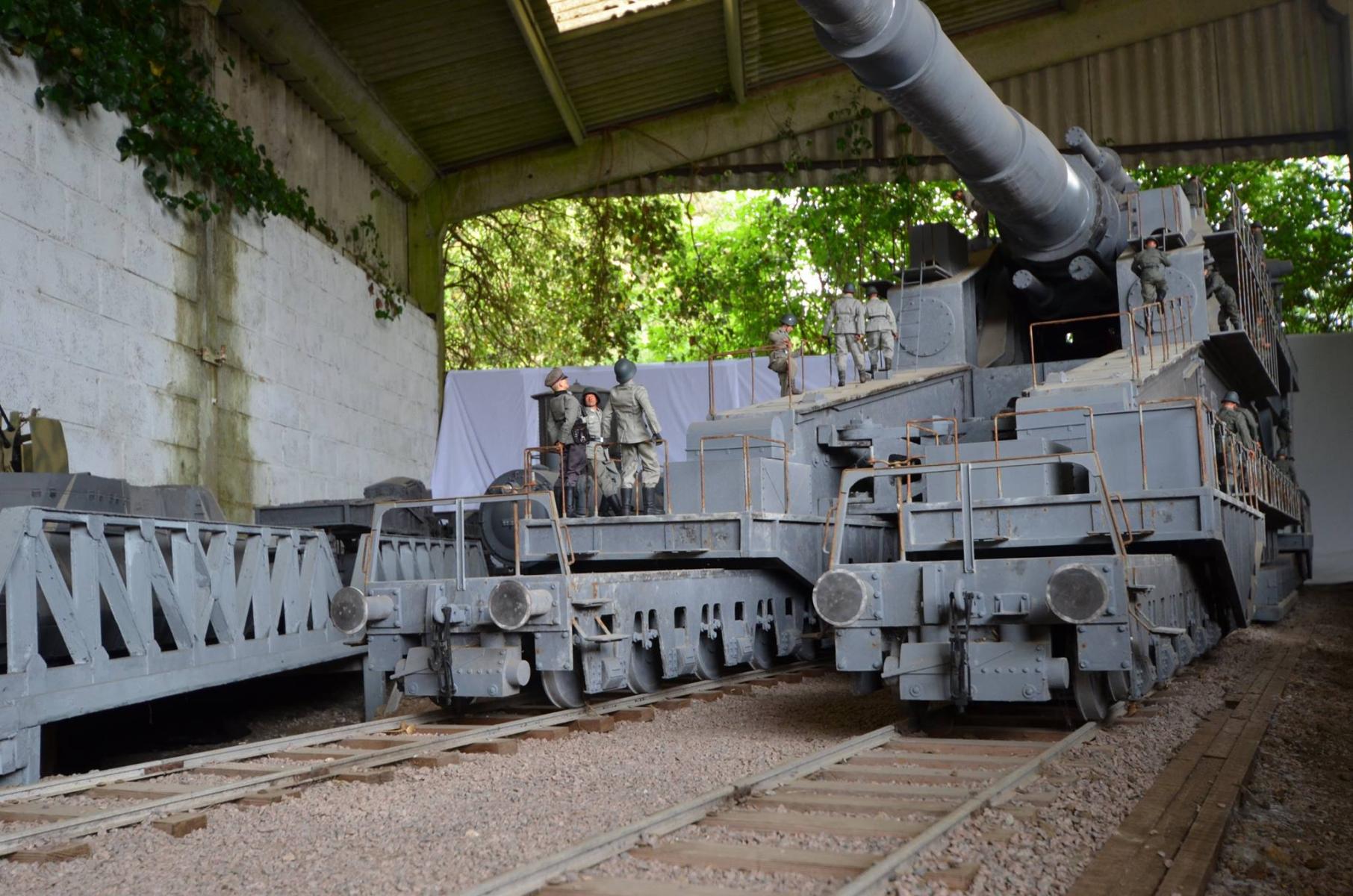 WWII - German Dora gun model - Kitbashing & Model Making - G Scale ...