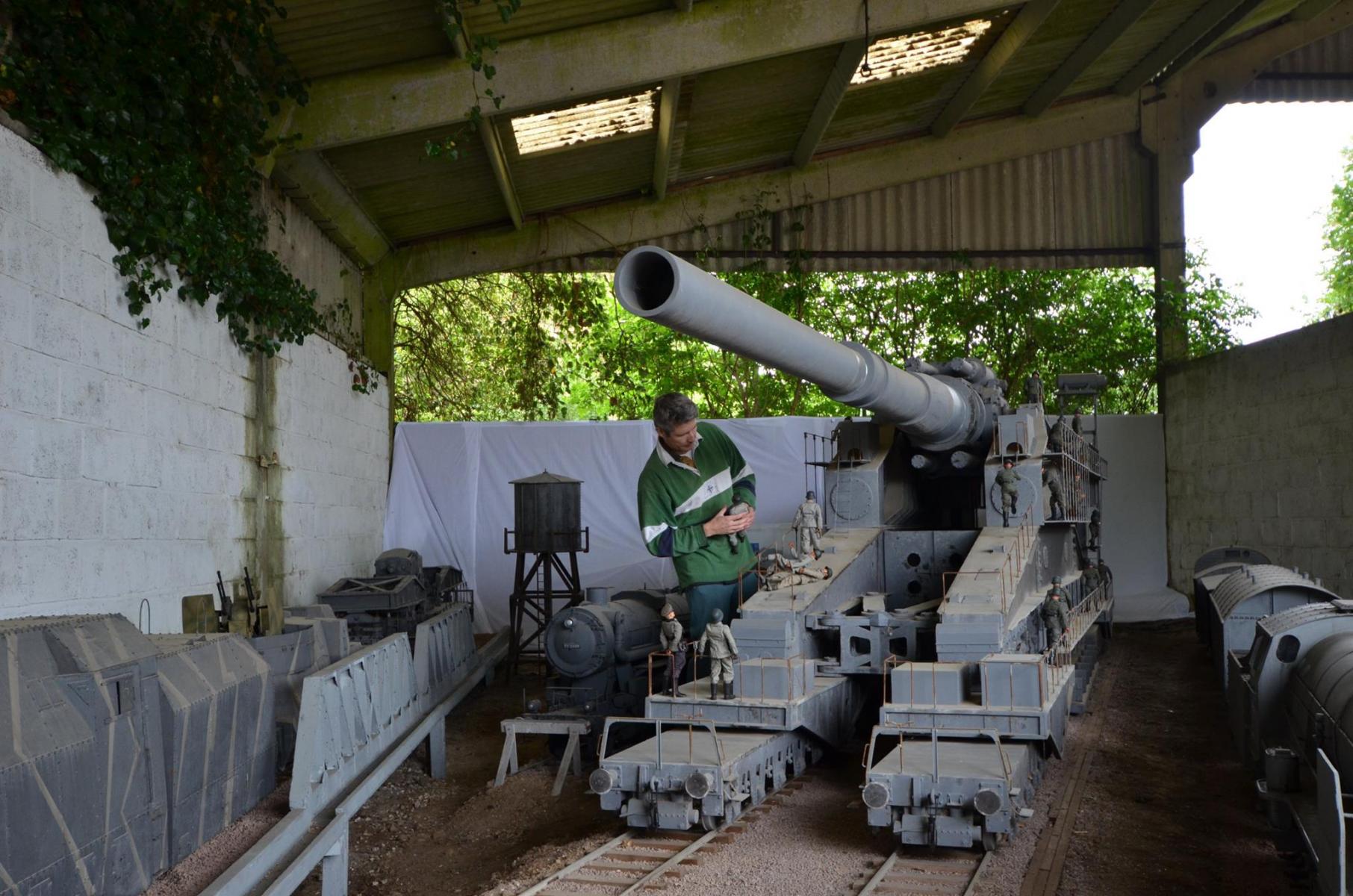 WWII - German Dora gun model - Kitbashing & Model Making - G Scale ...