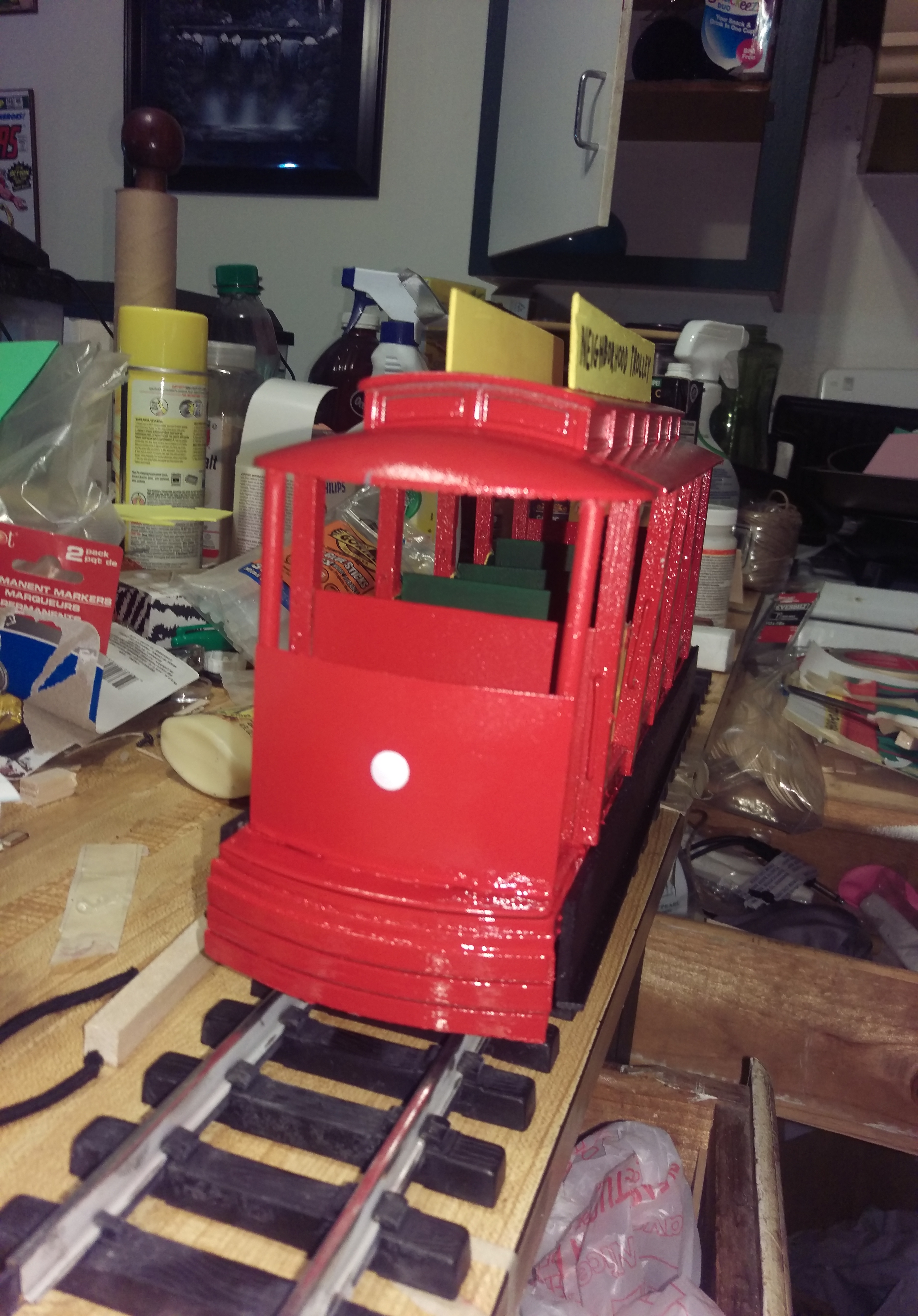 Mister Rogers tribute Neighborhood Trolley AMATEUR build. - Kitbashing ...