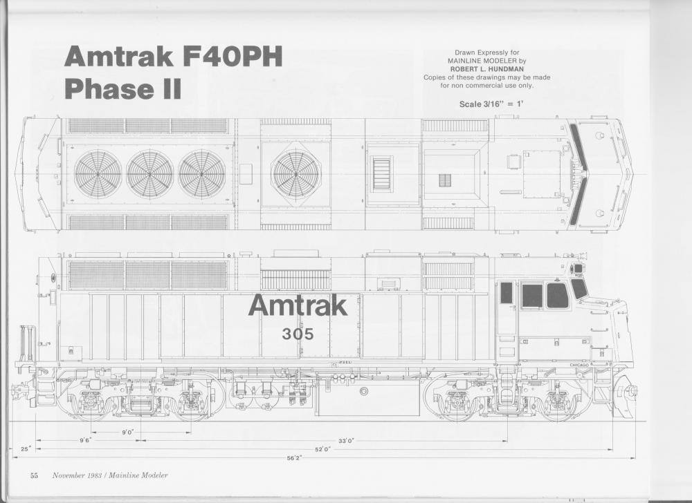 F40PH - Kitbashing & Model Making - G Scale Train Forum.com