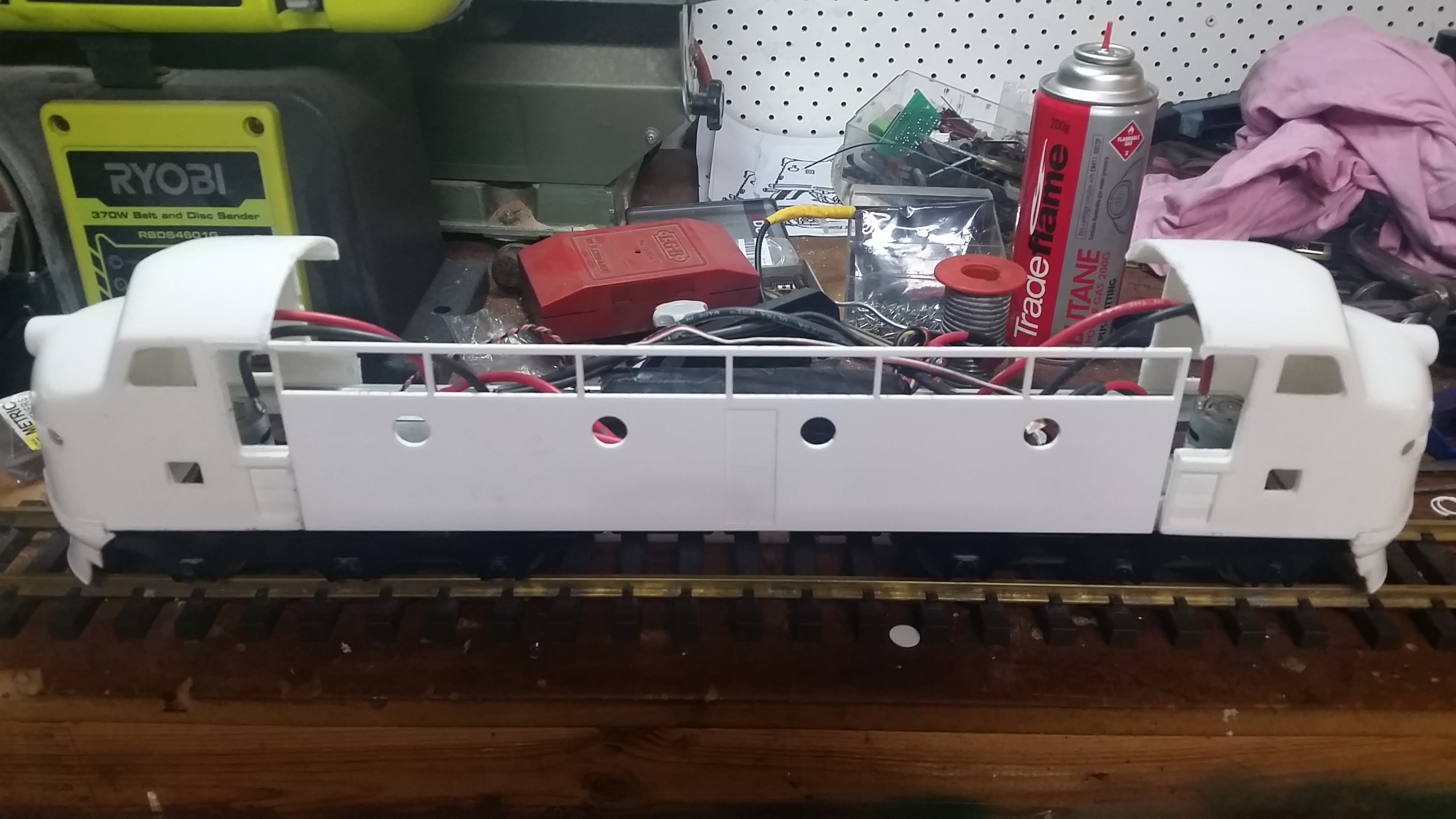 1/32 scale Victorian Railways B class locomotive - Kitbashing & Model ...