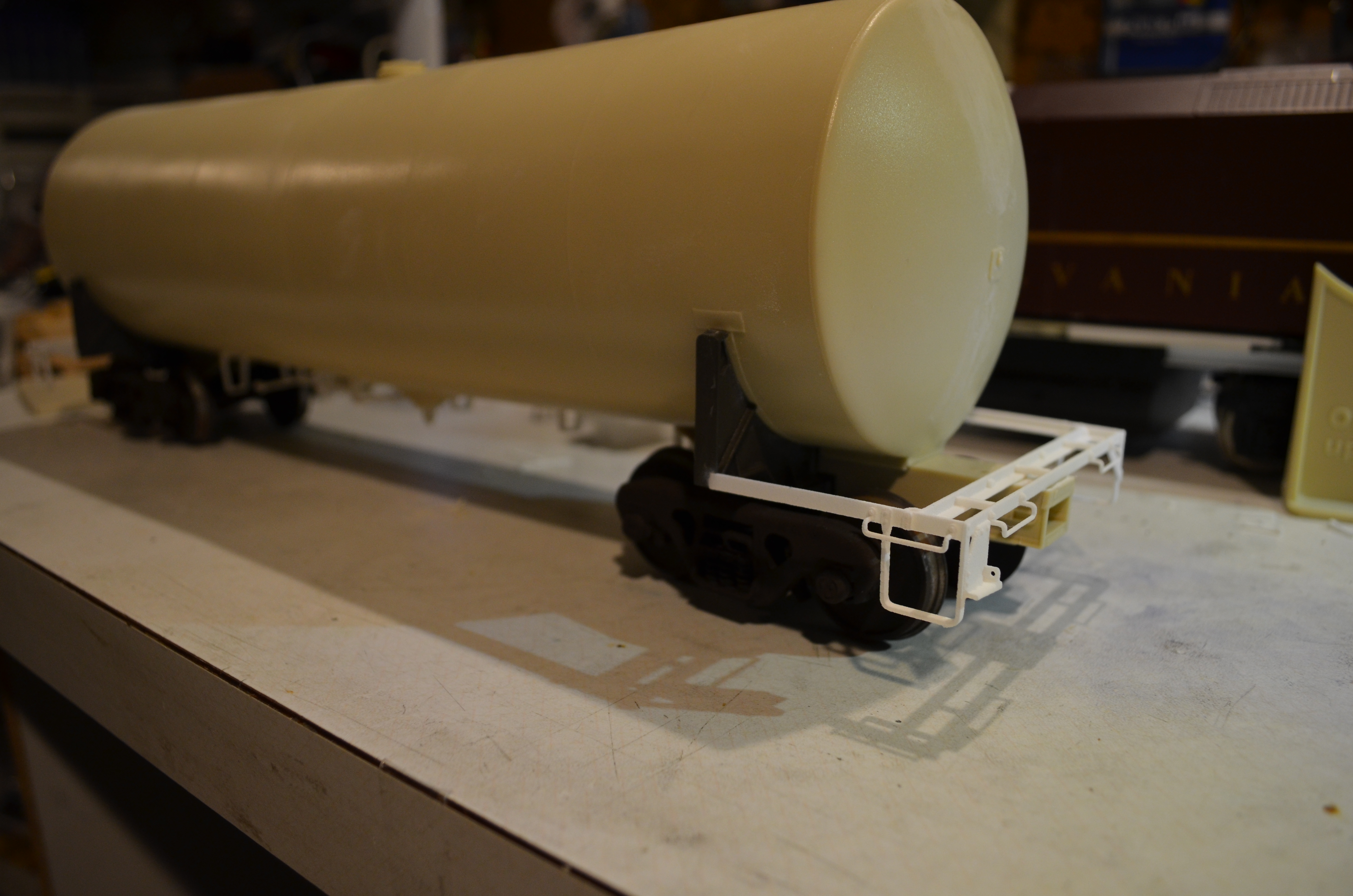 Corn Syrup tank car - Kitbashing & Model Making - G Scale Train Forum.com