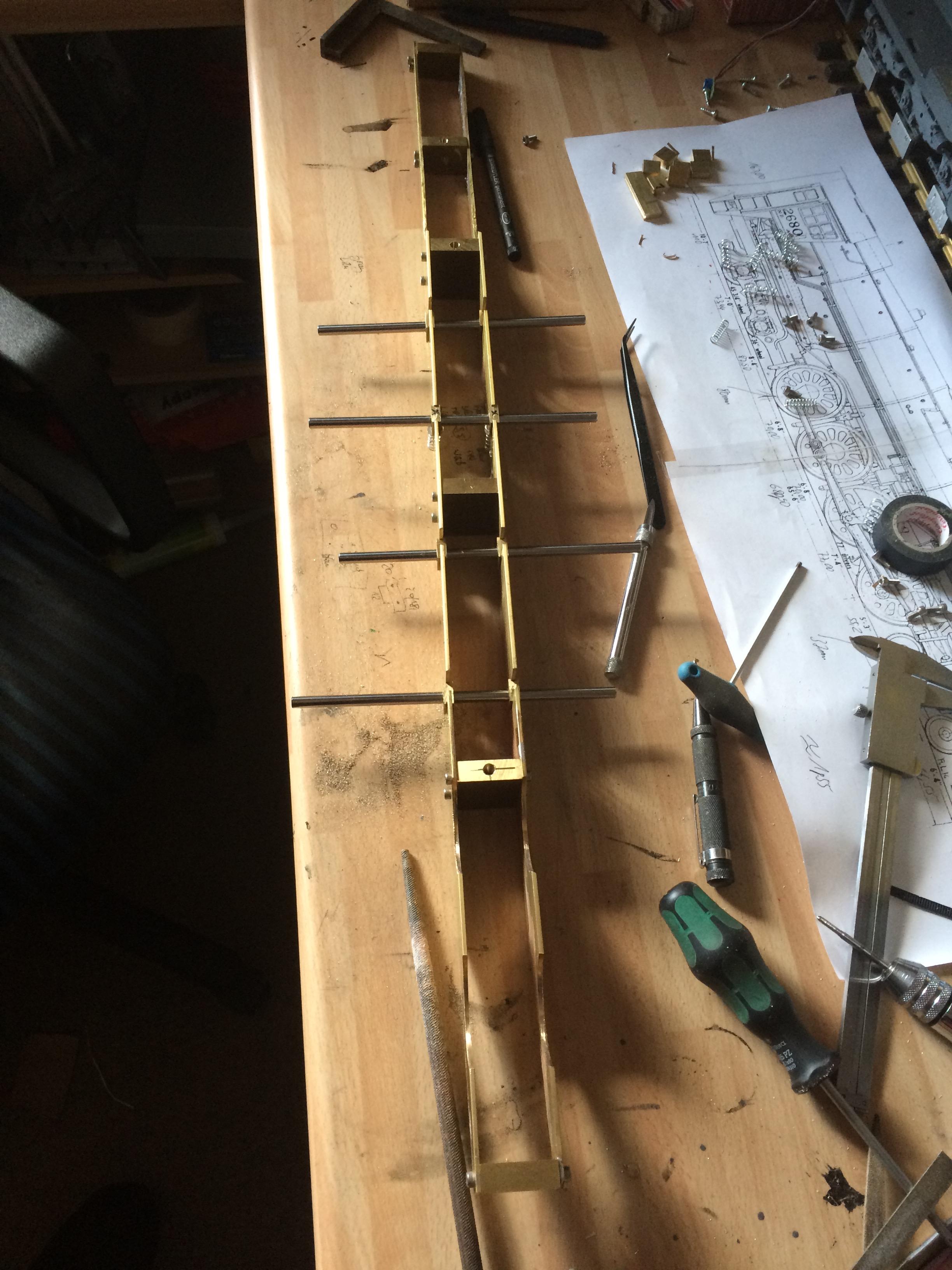 4-8-4 1:29 Brass - Kitbashing & Model Making - G Scale Train Forum.com
