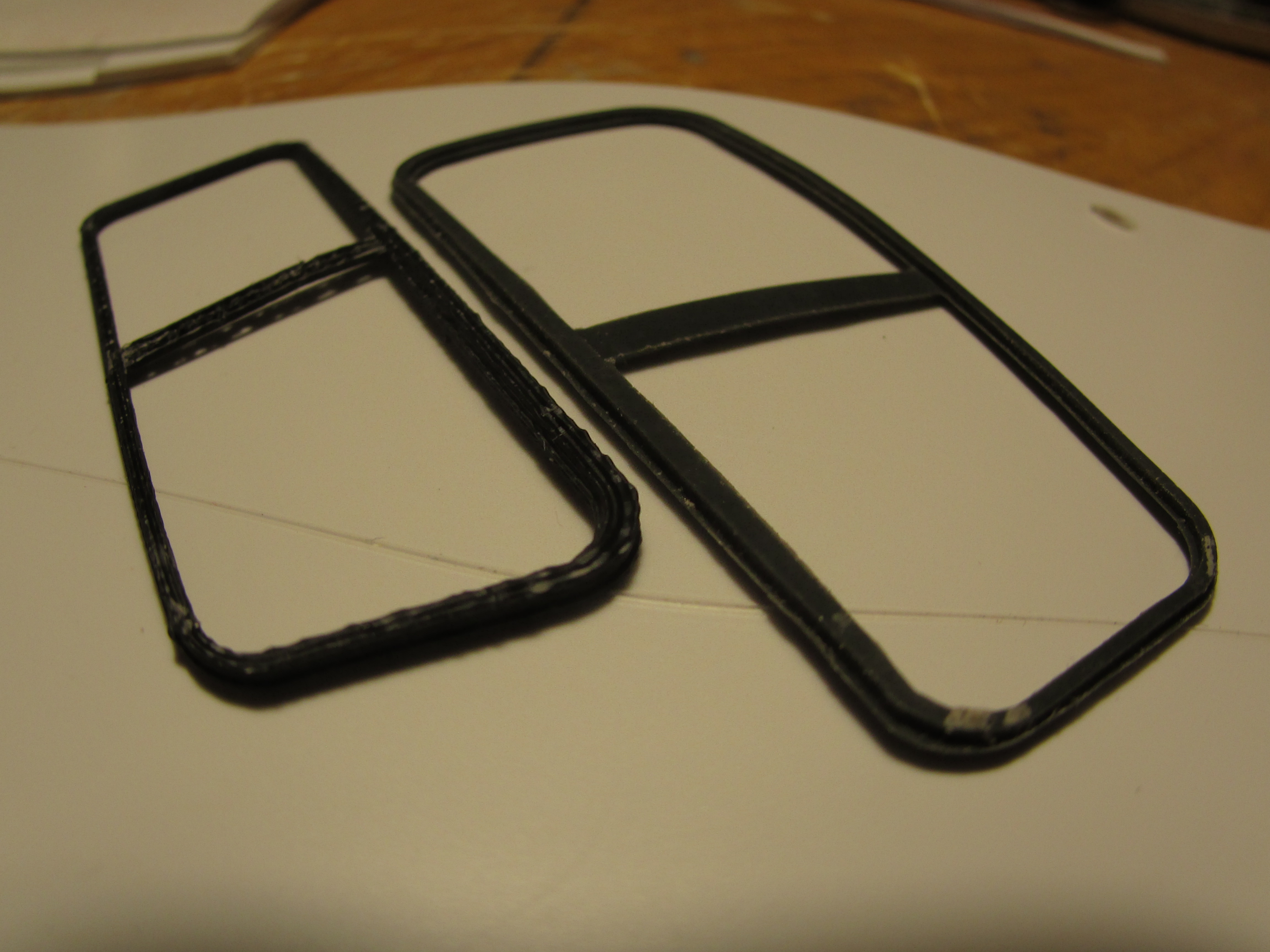 3D printed DLP window frames and mold made - Kitbashing & Model Making ...