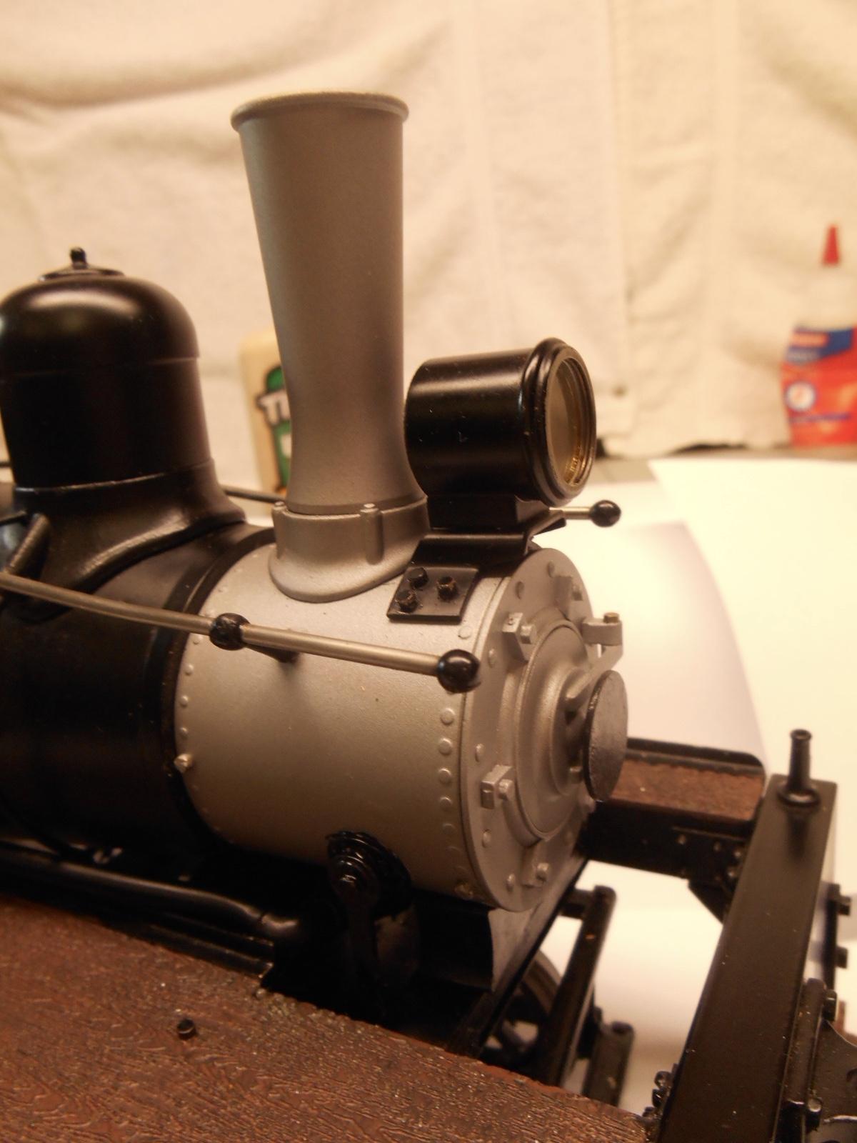 Shay Smoke Box Paint - Live Steam - G Scale Train Forum.com