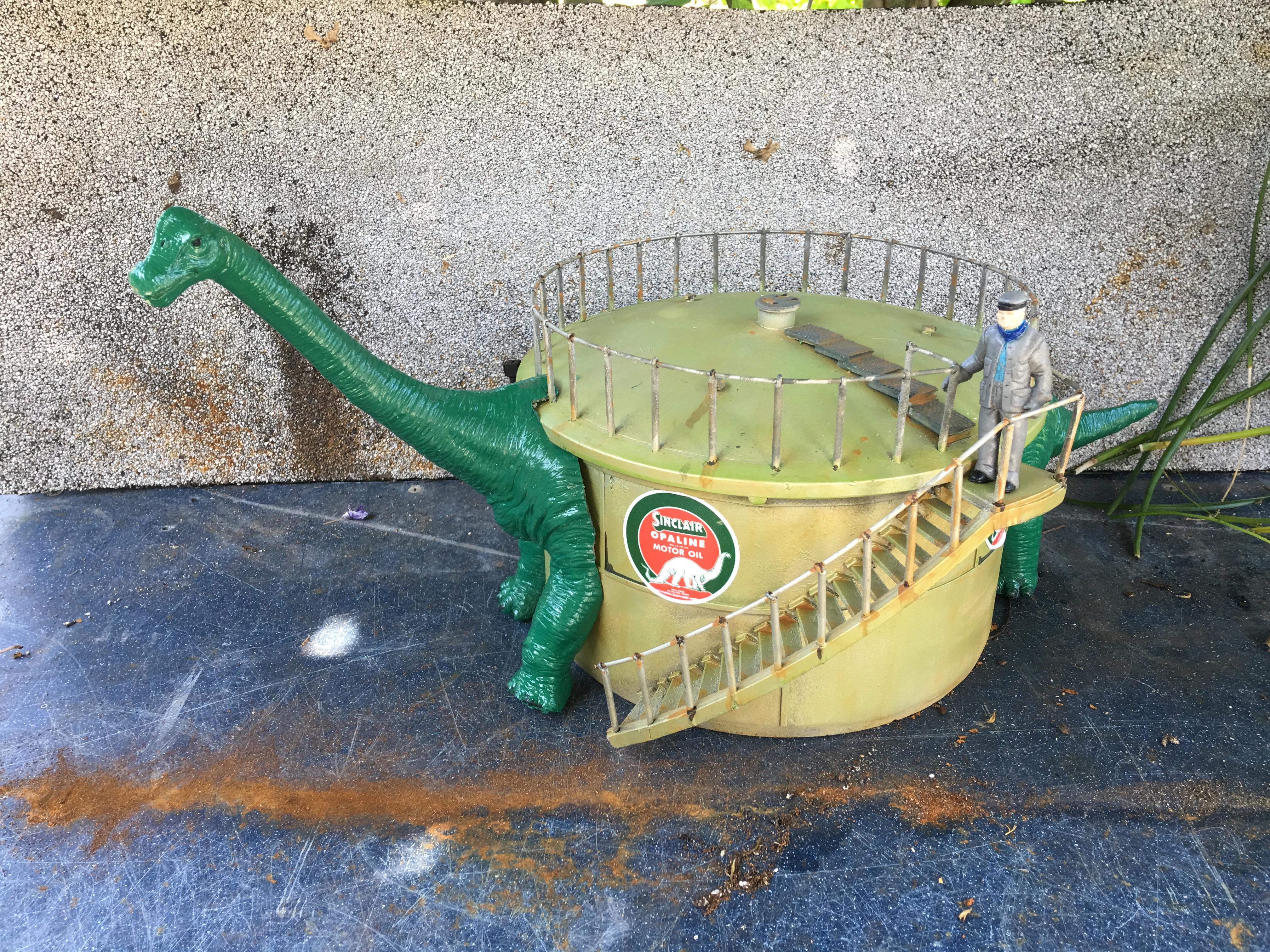 "Dino" fuel storage tank - Kitbashing & Model Making - G Scale Train ...