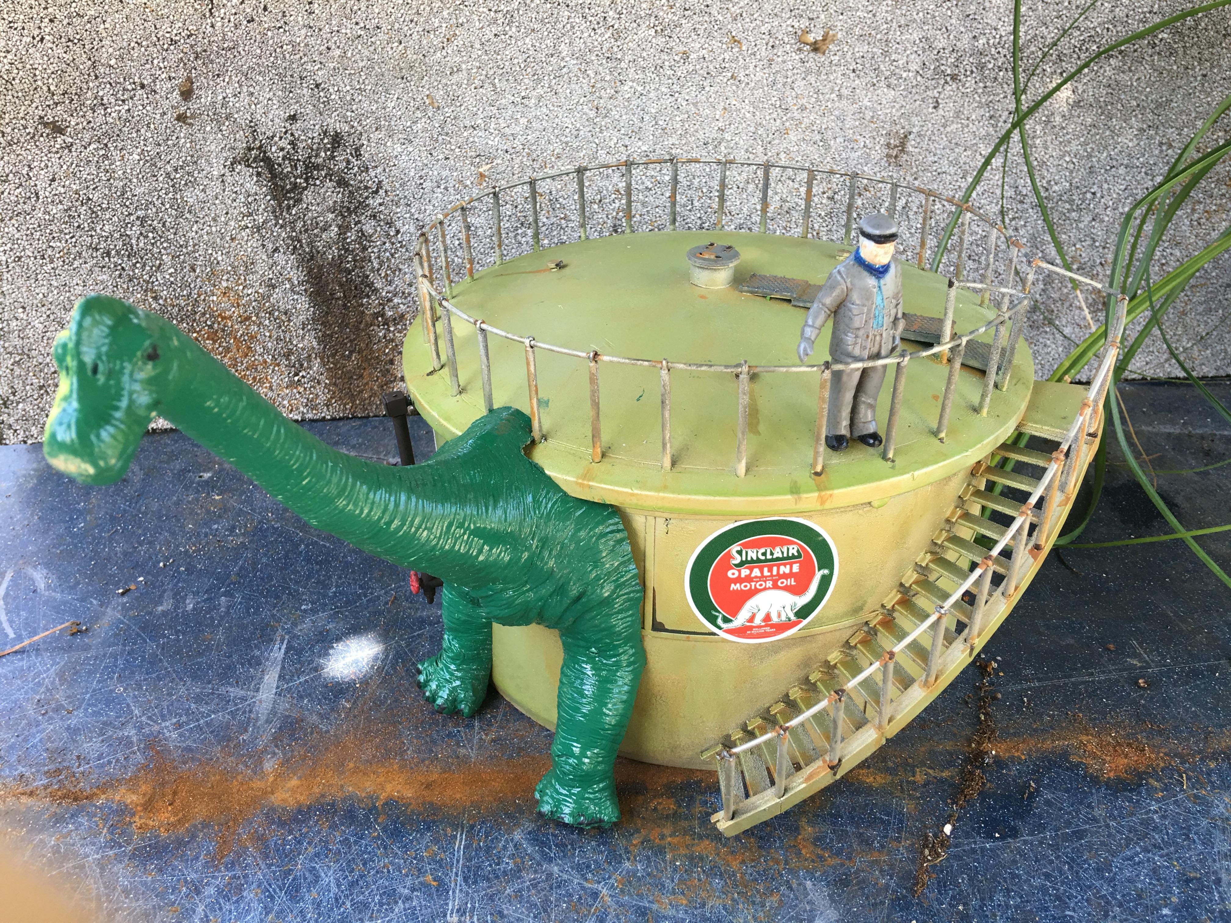 "Dino" fuel storage tank - Kitbashing & Model Making - G Scale Train ...