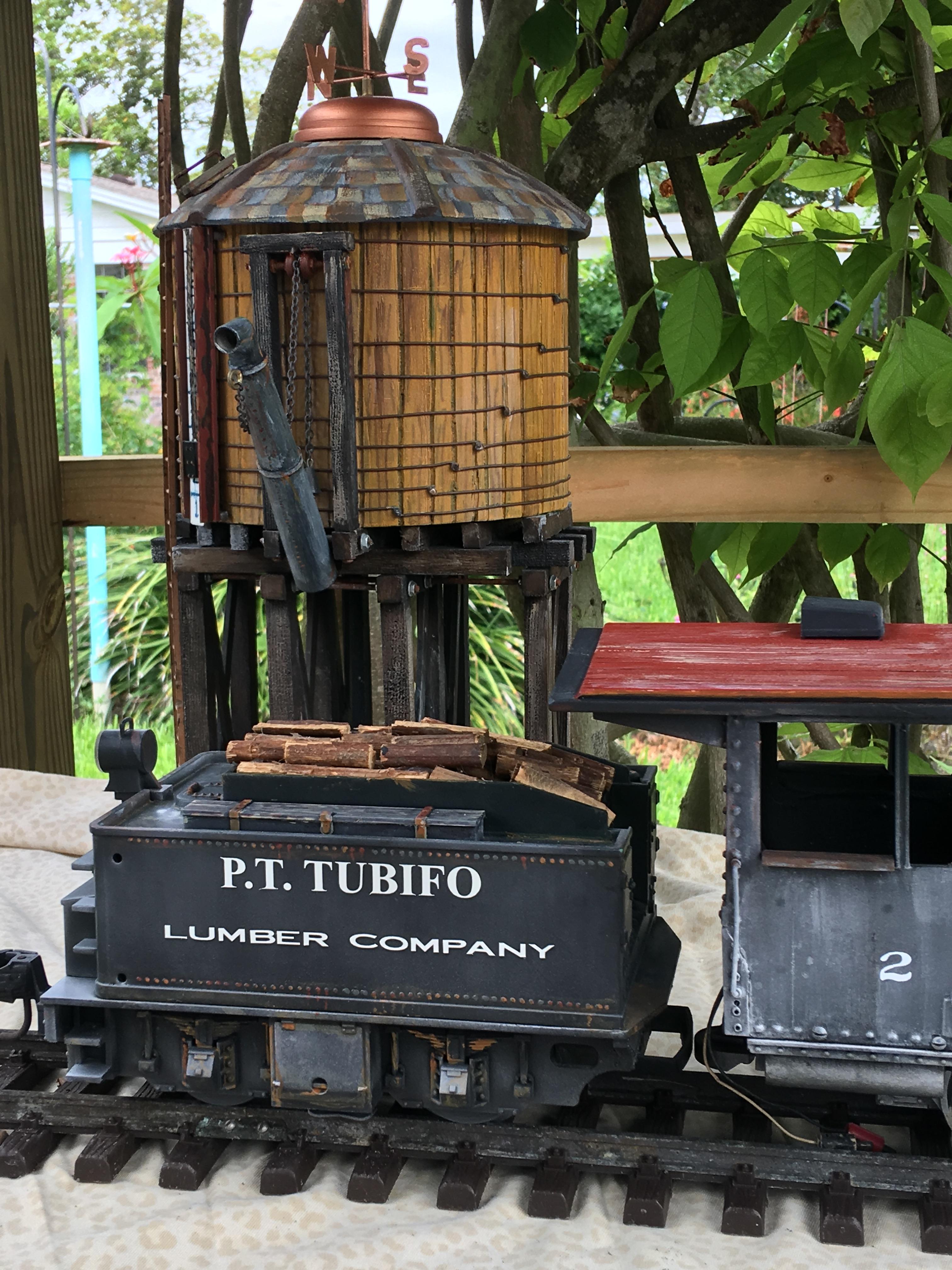 engine water tank - Kitbashing & Model Making - G Scale Train Forum.com