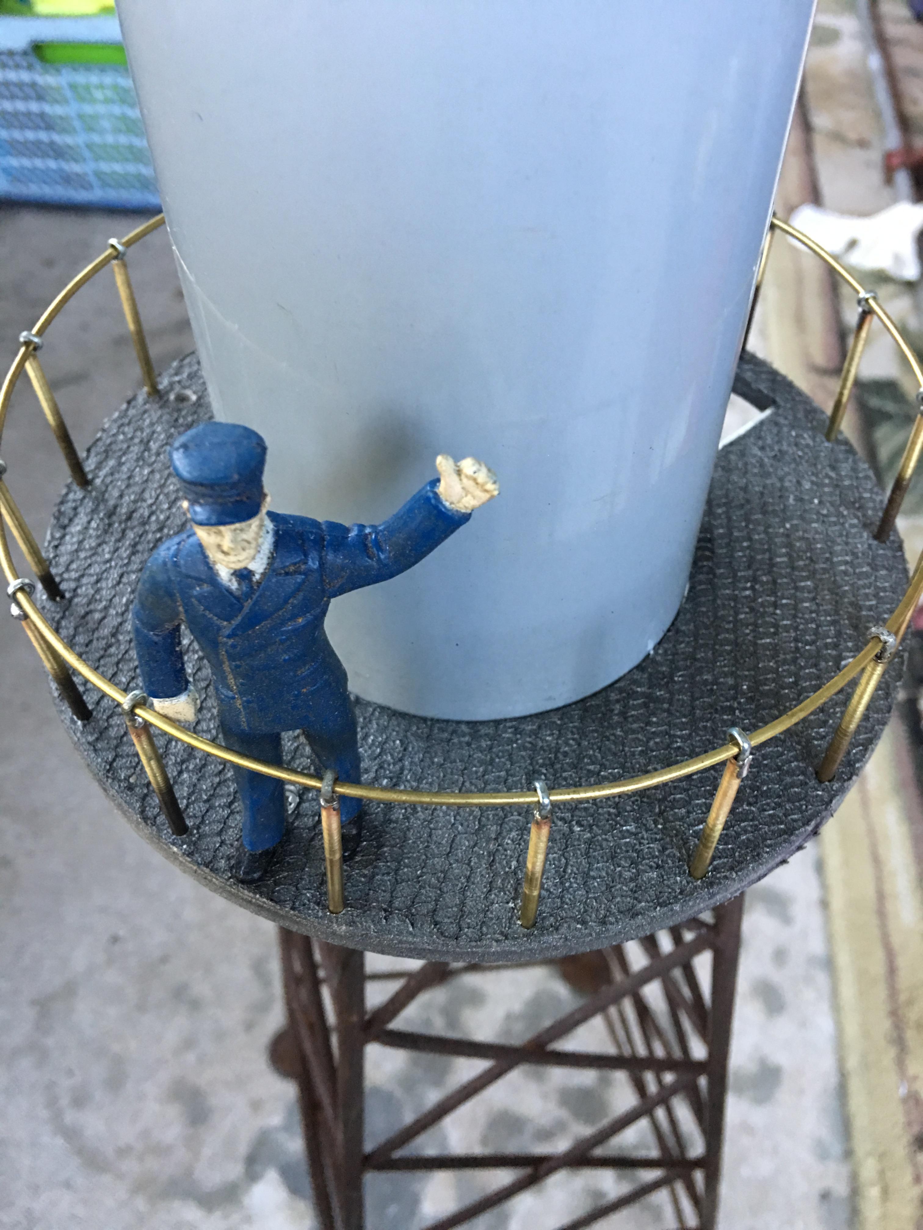 1930-40 city water tower - Kitbashing & Model Making - G Scale Train ...