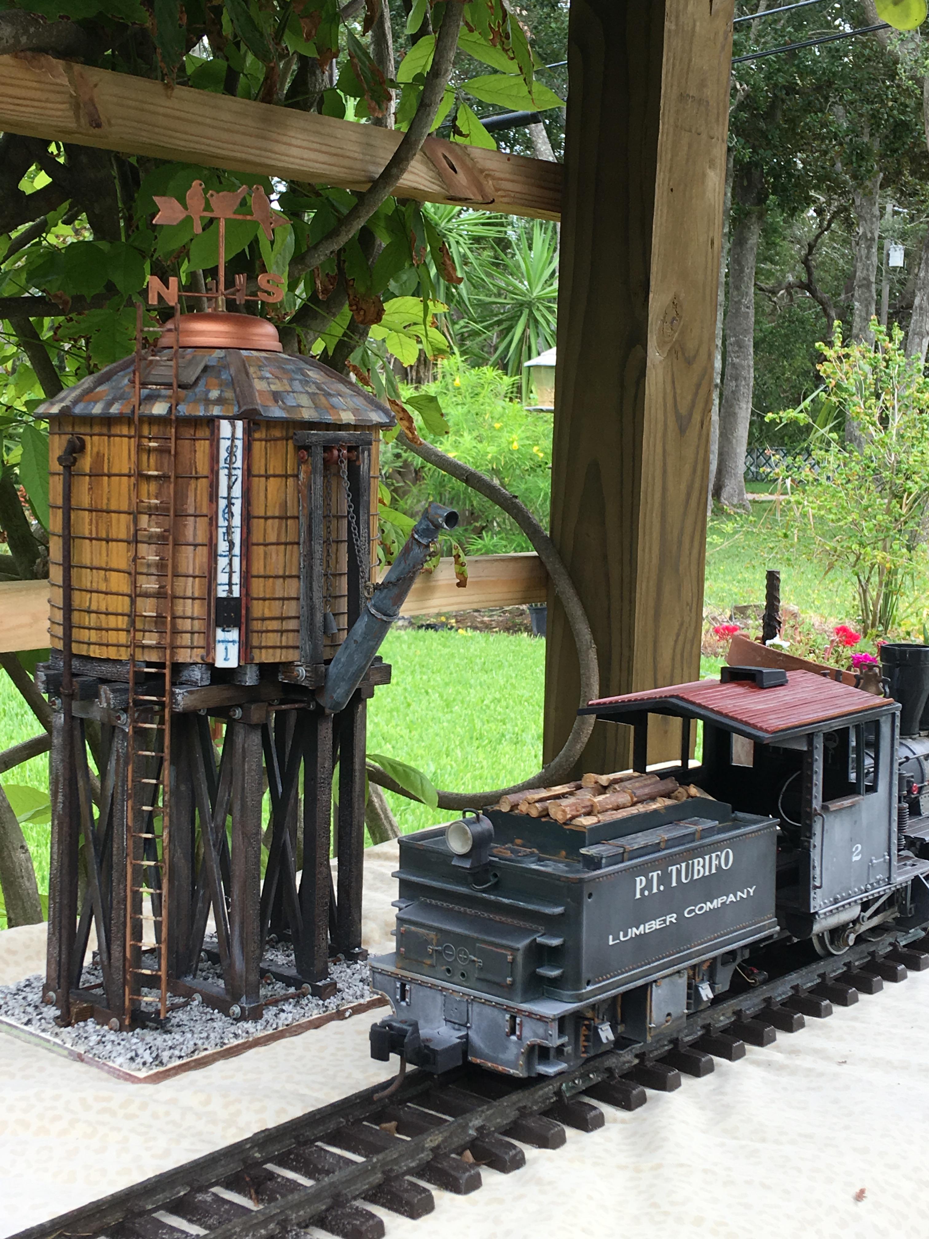 engine water tank - Kitbashing & Model Making - G Scale Train Forum.com