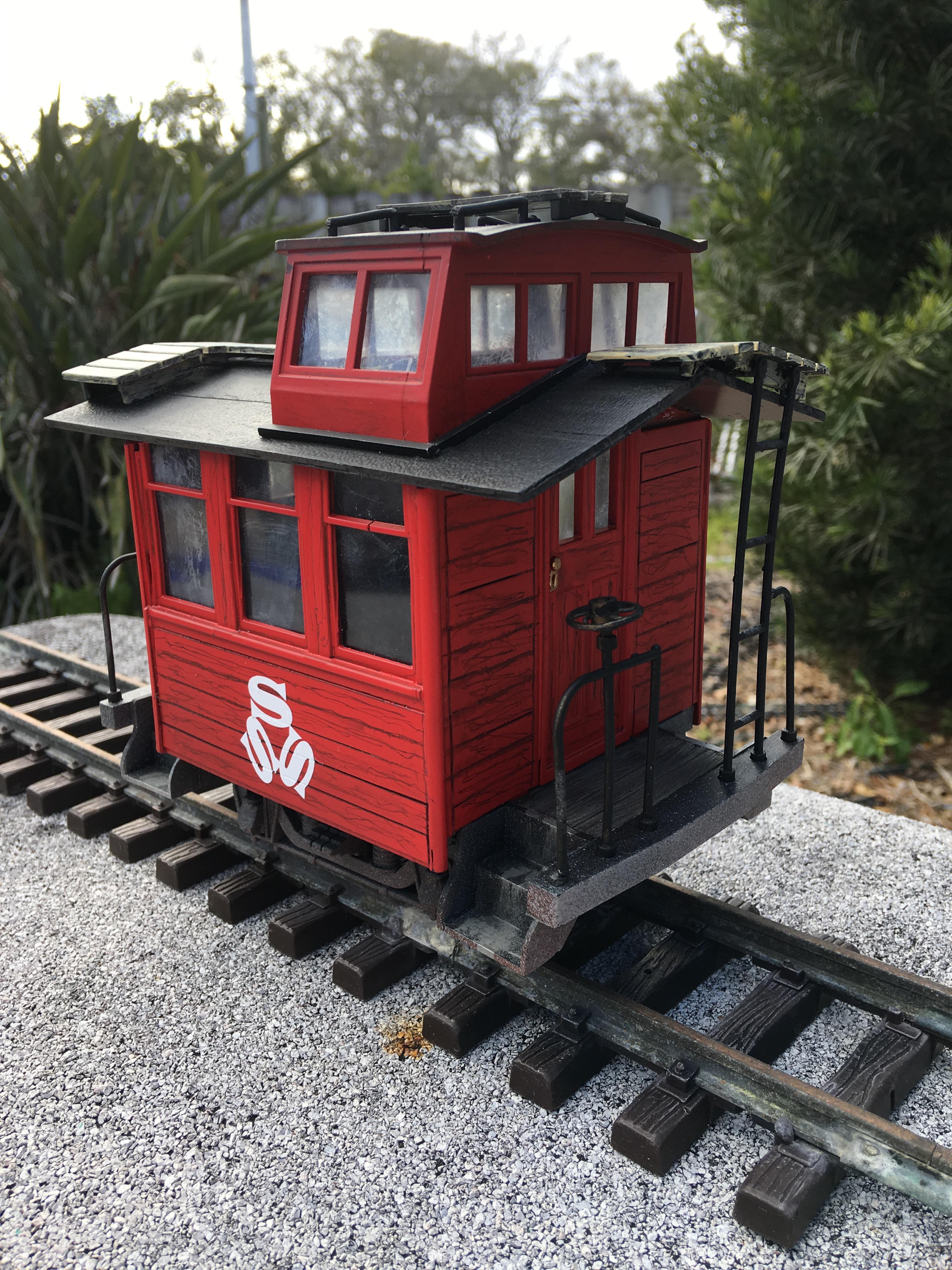 Rosy's caboose - Kitbashing & Model Making - G Scale Train Forum.com