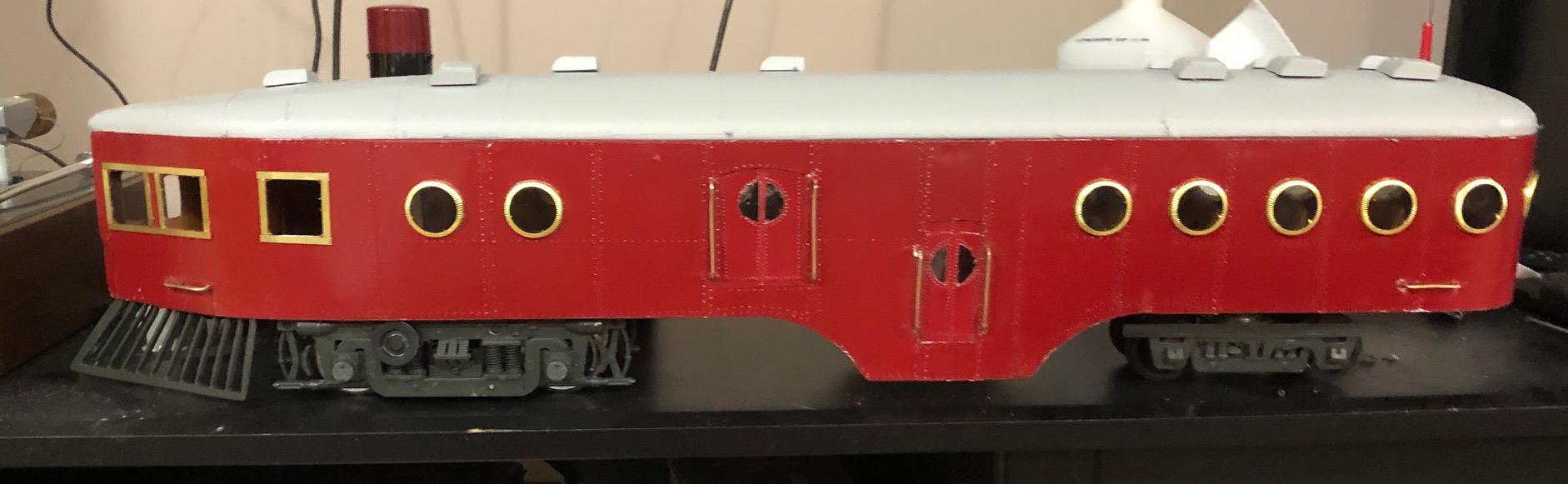 McKeen Car #2 - Kitbashing & Model Making - G Scale Train Forum.com