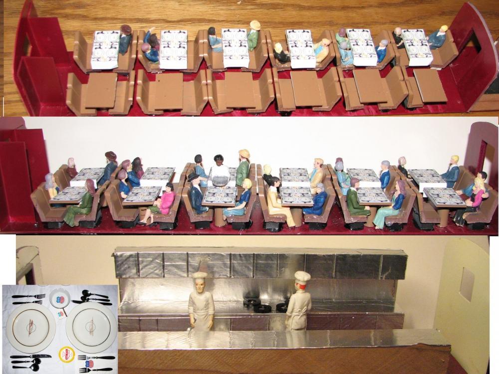 Dining table setting by Jerry B44 - Kitbashing & Model Making - G Scale ...