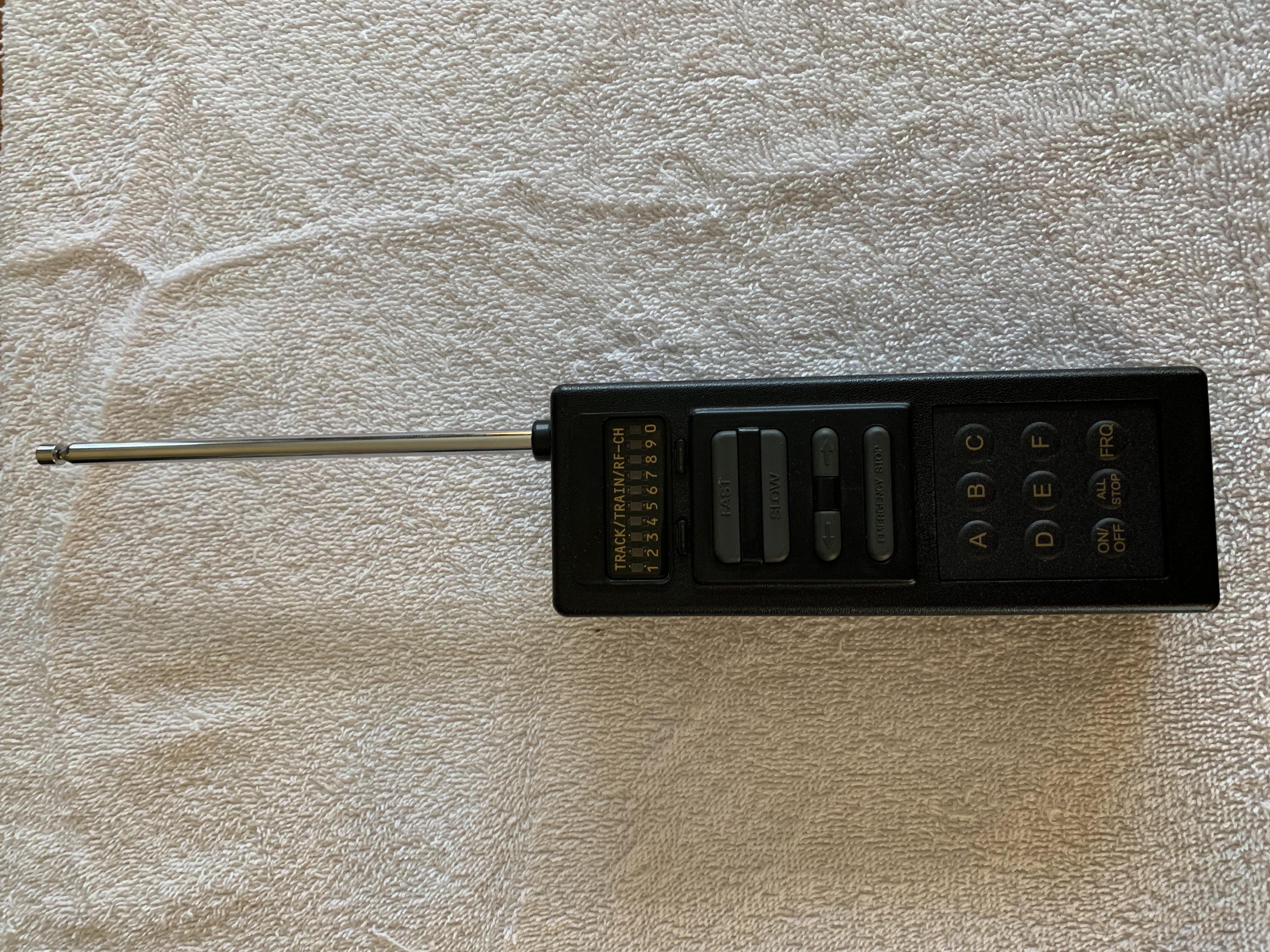 FS: CREST TRAIN ENGINEER WALK AROUND TRANSMITTER - For Sale / Wanted ...