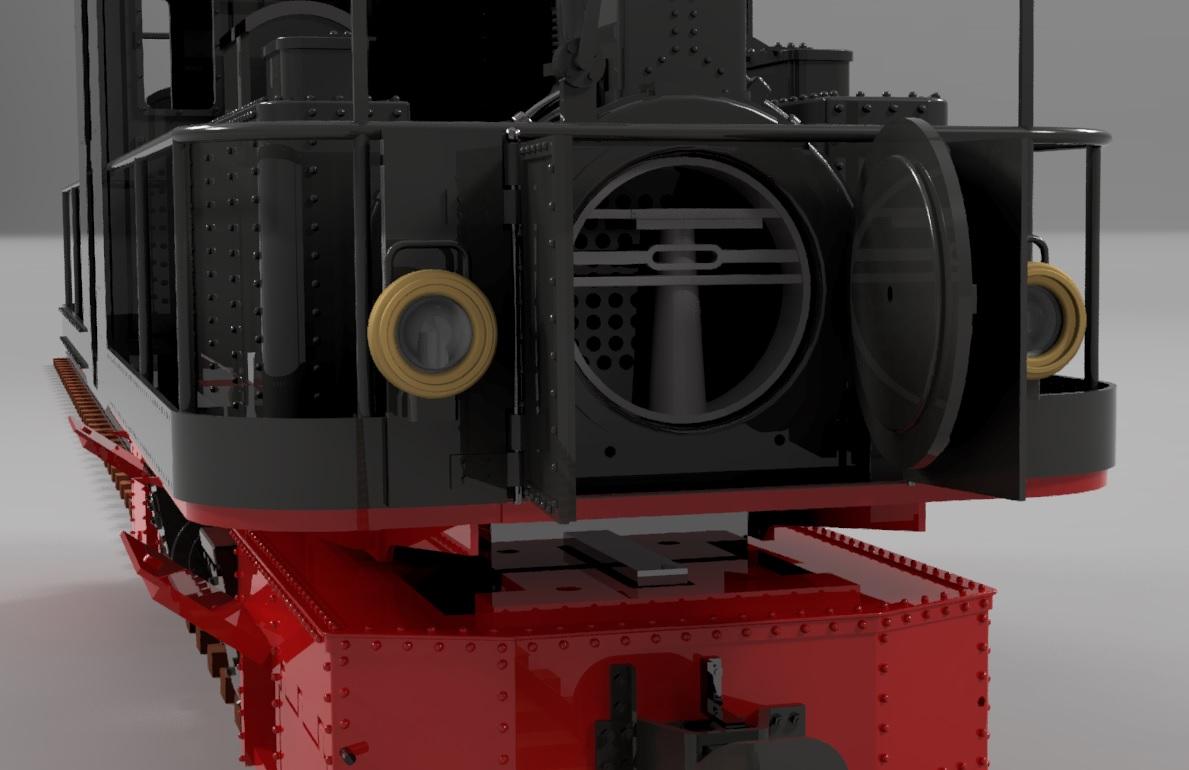 DR Dampflok 99 161 G scale - Kitbashing & Model Making - G Scale Train ...