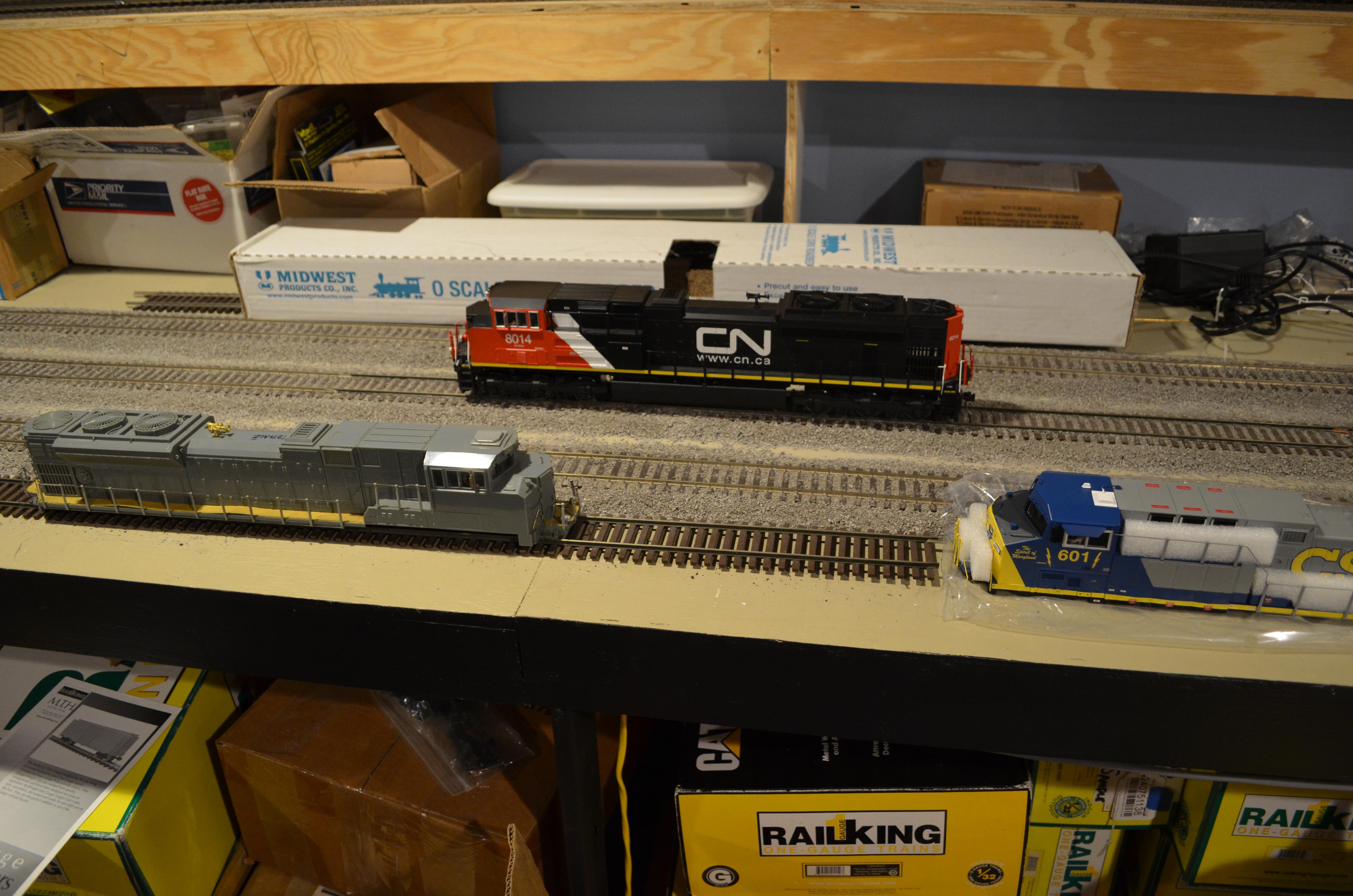 MTH prototype O scale 2 rail SD70ACe PS2 engine - General Discussion ...